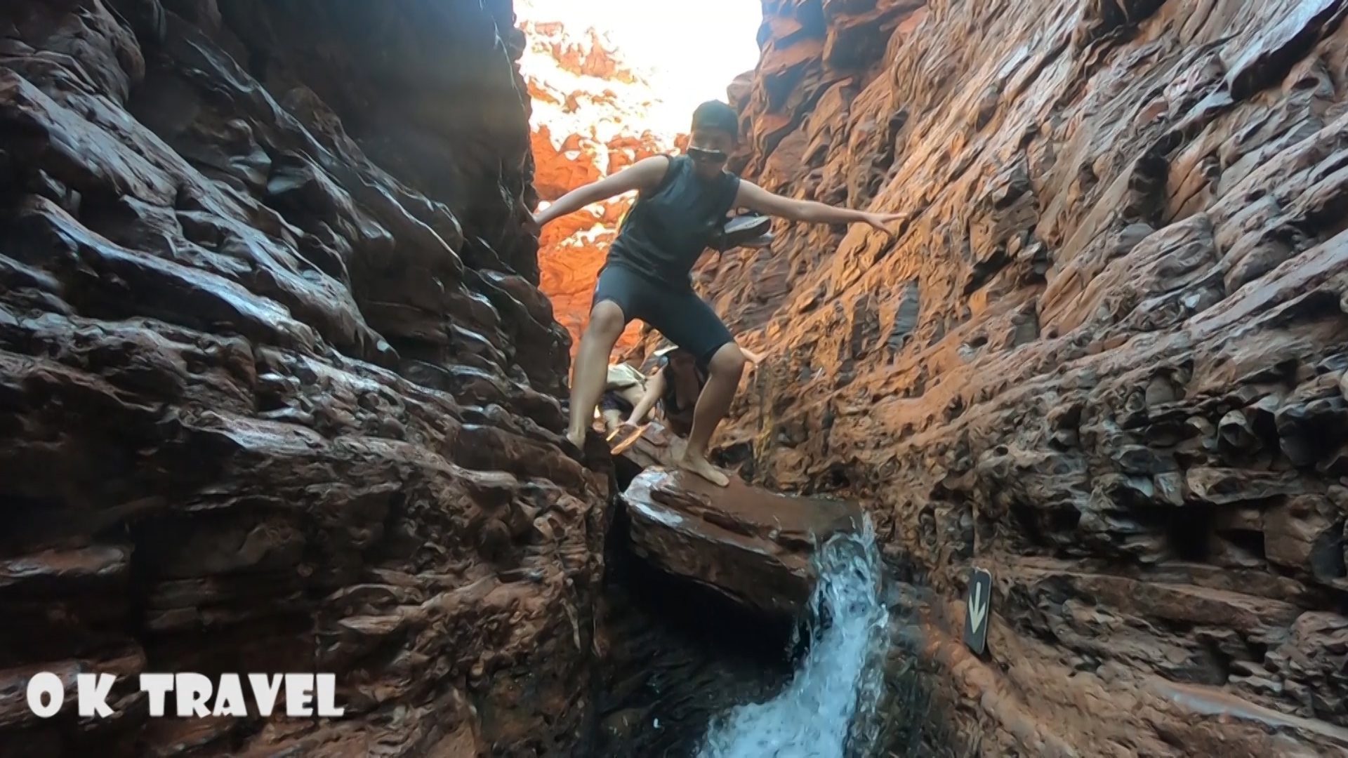 【西澳】Karijini 國家公園｜水陸都玩得到的 Hancock Gorge - OK Travel